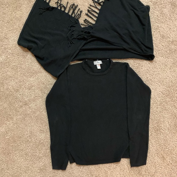 Carducci | Sweaters | Vintage Carducci Sweater W Detachable Shawl ...